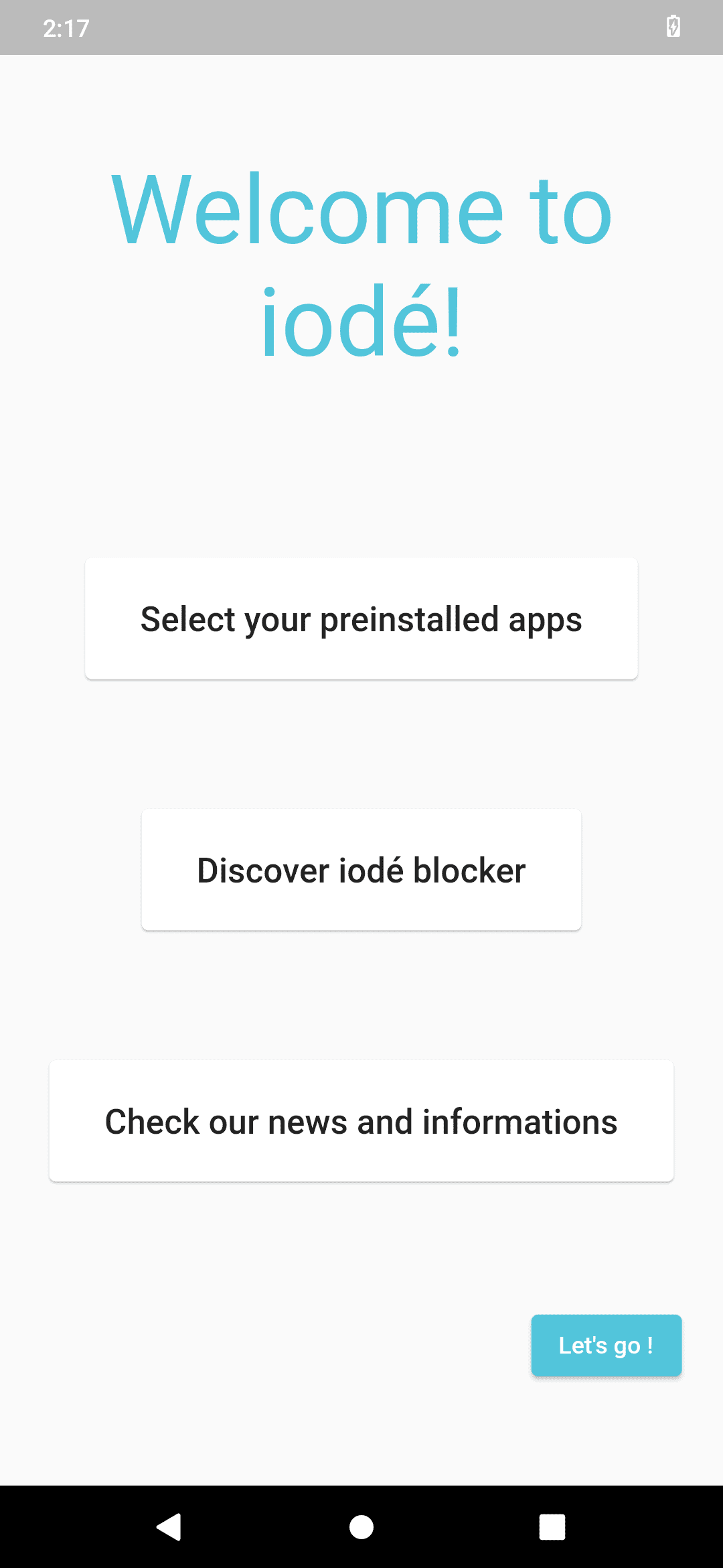How does the iodé blocker work? - iodé